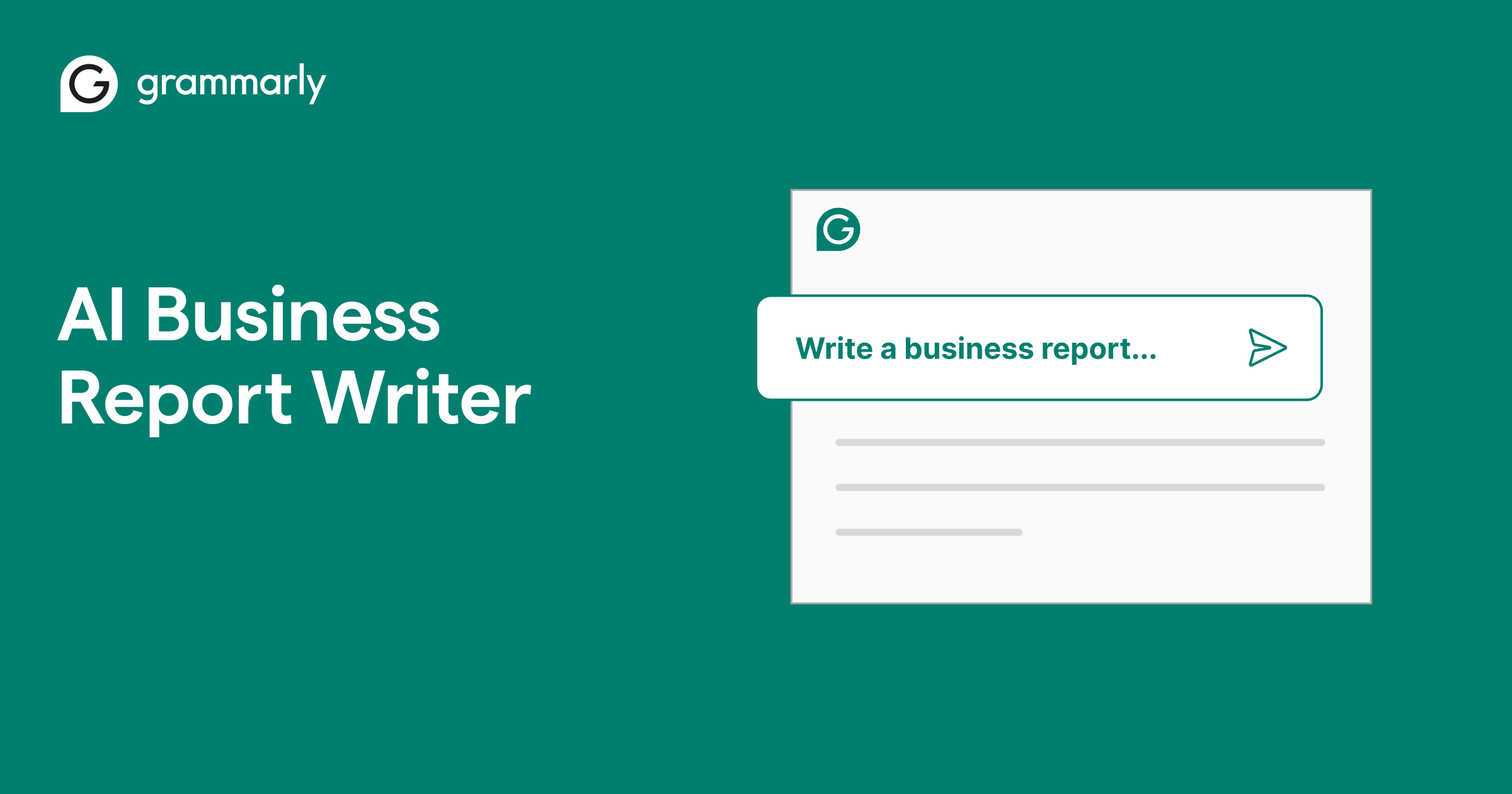 Report Writing Tool l Grammarly