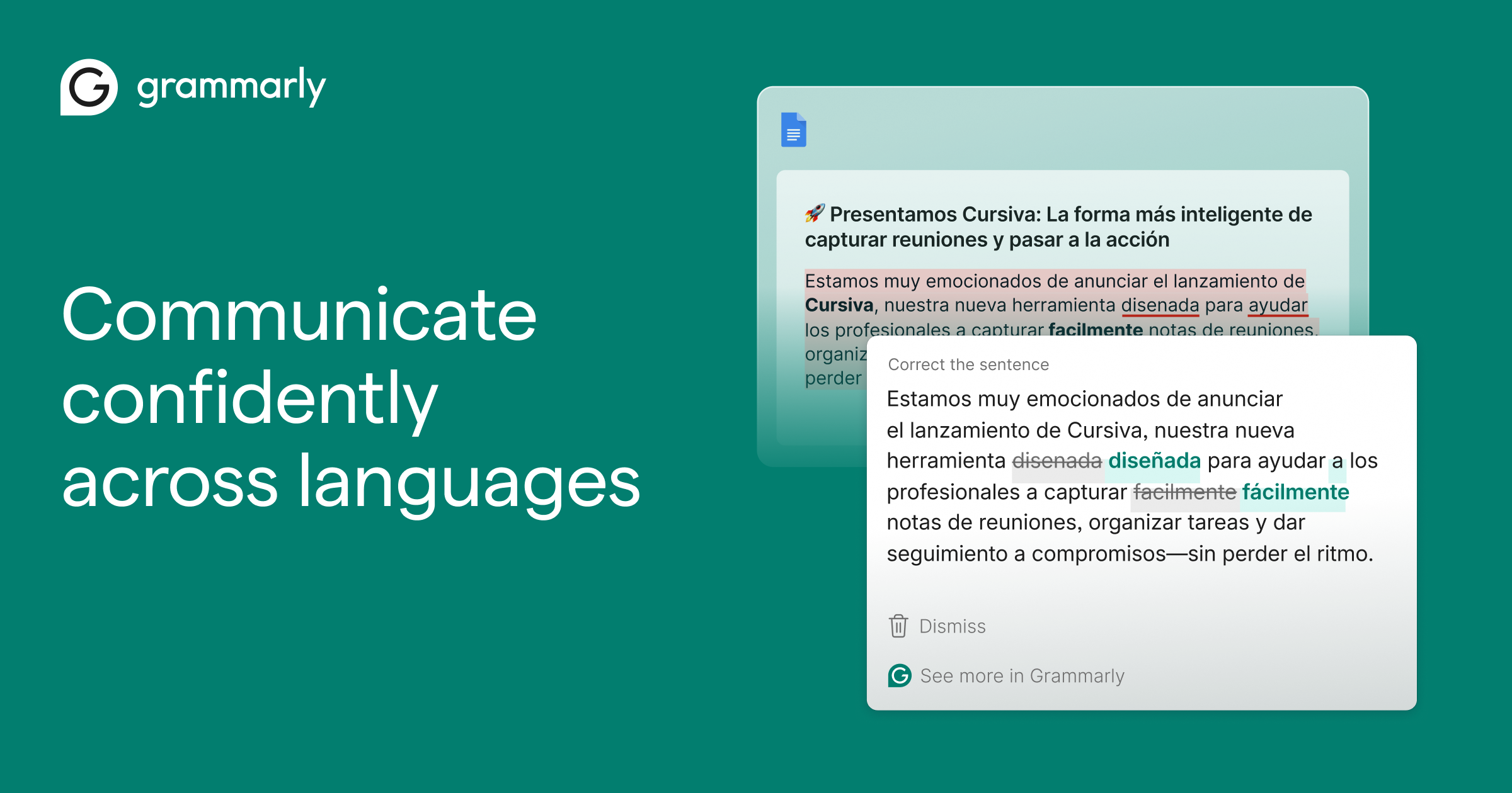 Transform your writing in languages spanning Spanish to Italian