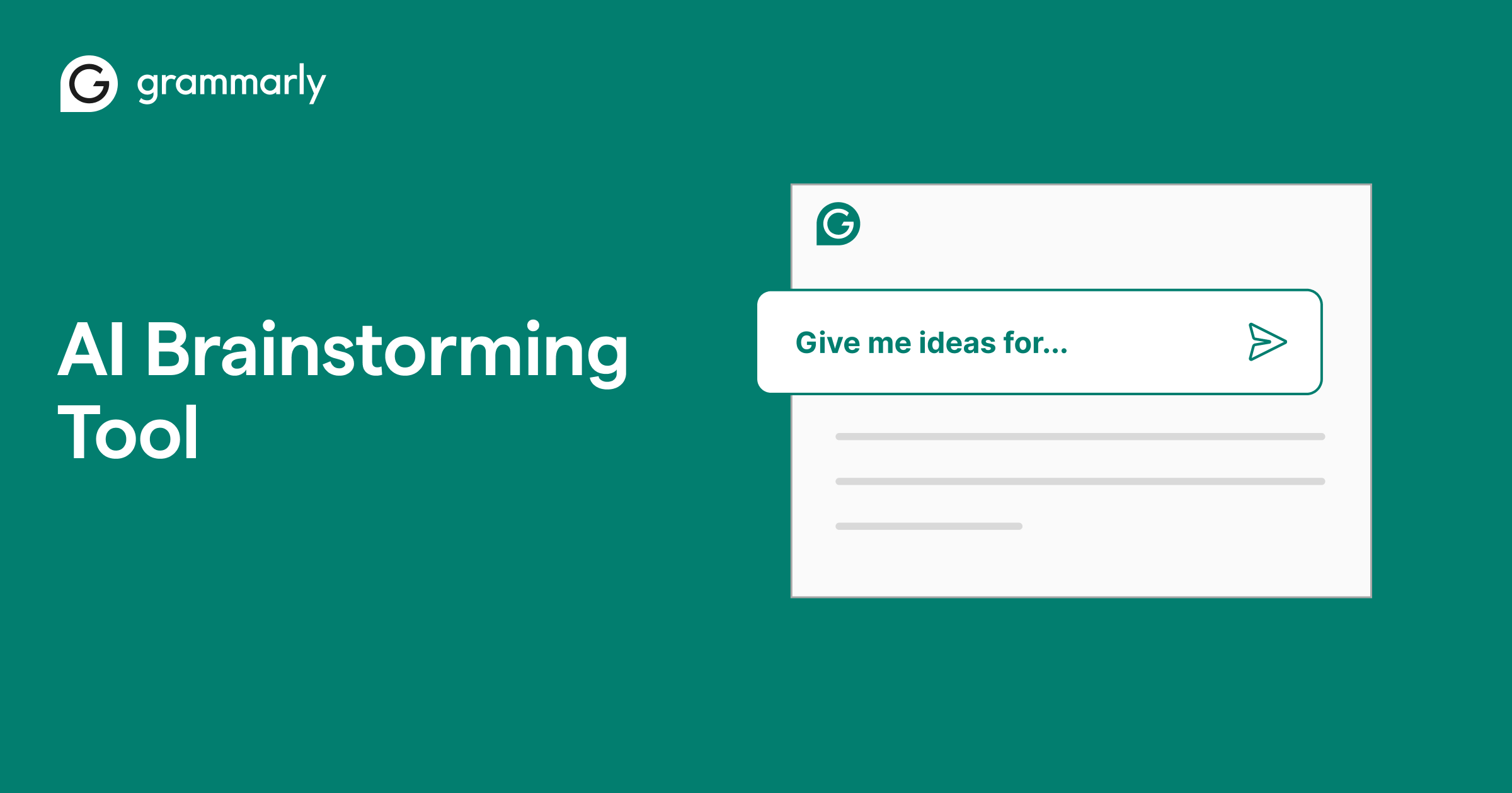 Free AI Brainstorming Generator l AI-powered Idea Generator