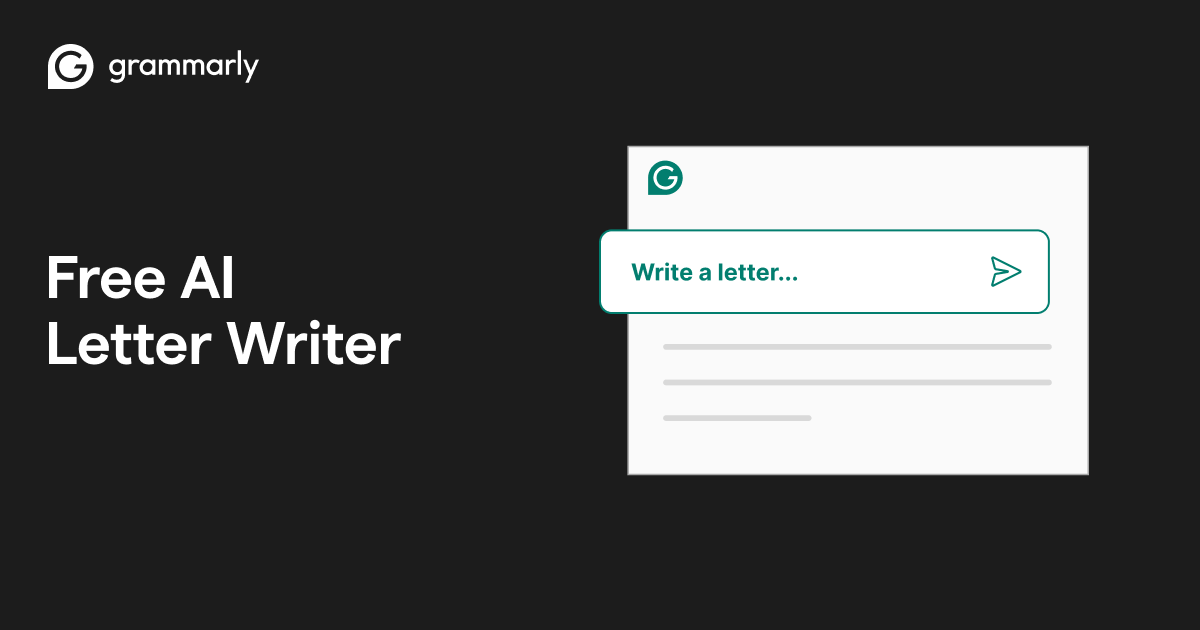 Free AI Letter Writer
