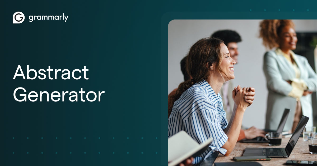 Free AI Abstract Generator | Create an Abstract in Seconds