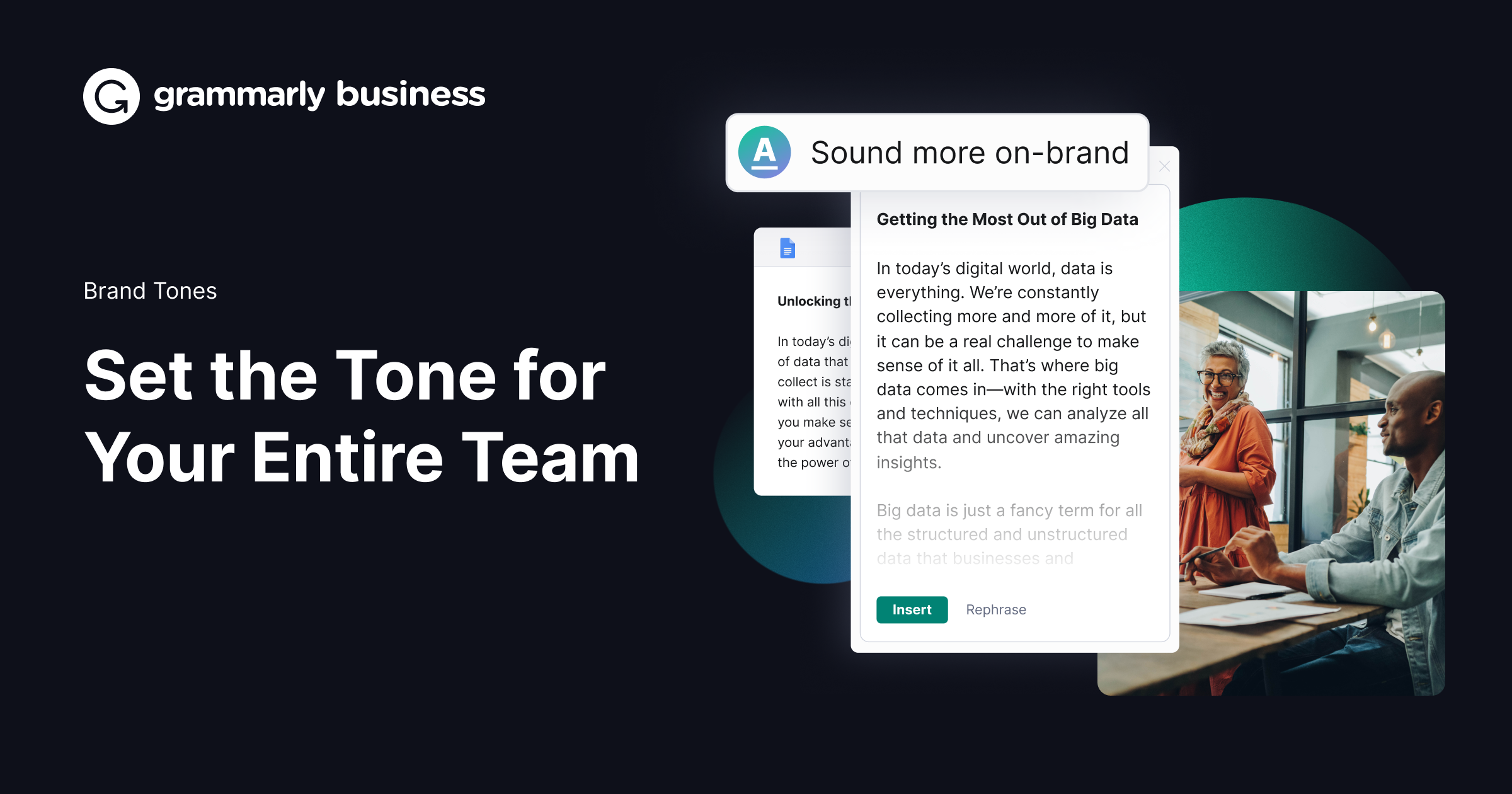 Brand Tones | Grammarly Business