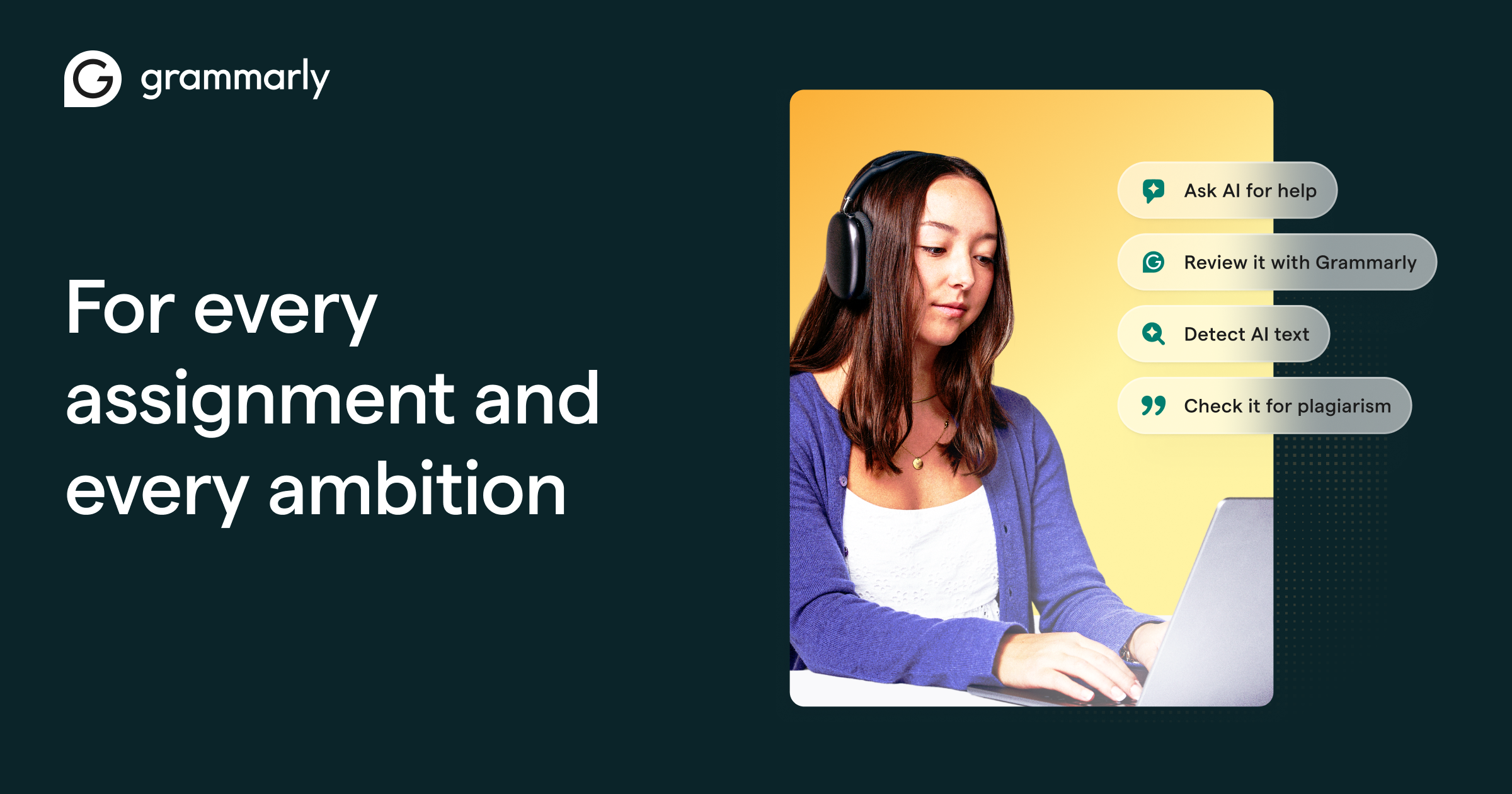 Free AI Writing Assistance for Students | Grammarly