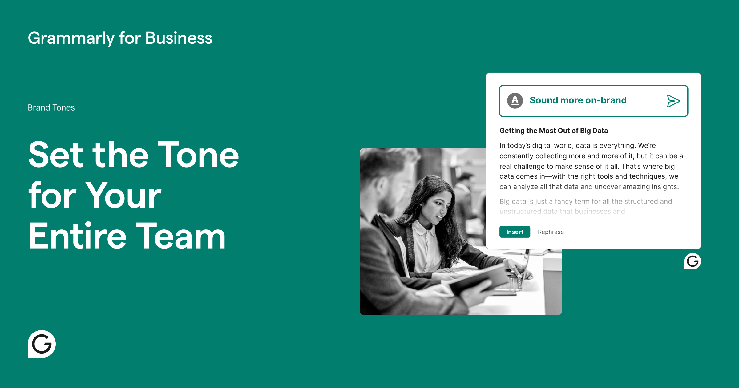 Brand Tones | Grammarly Business