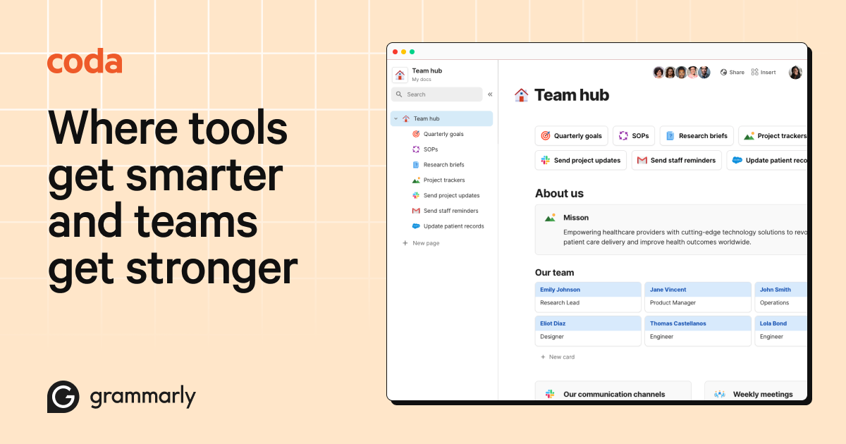 Coda: Empower Your Team's Productivity