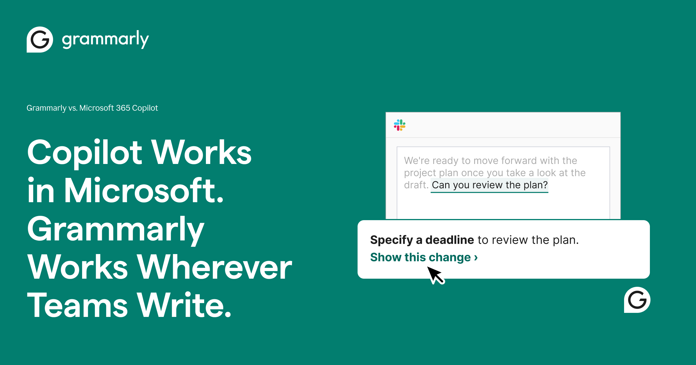 Grammarly vs. Microsoft 365 Copilot: Which Is Better?