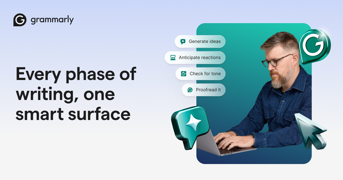 Meet the new Grammarly: your AI writing tools all in one place