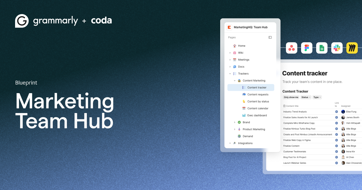 Marketing Team Hub | Centralize Your Workflow
