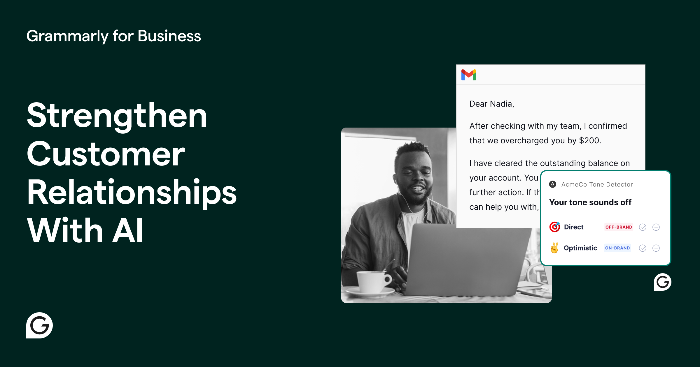 Grammarly Business for Customer Experience Teams