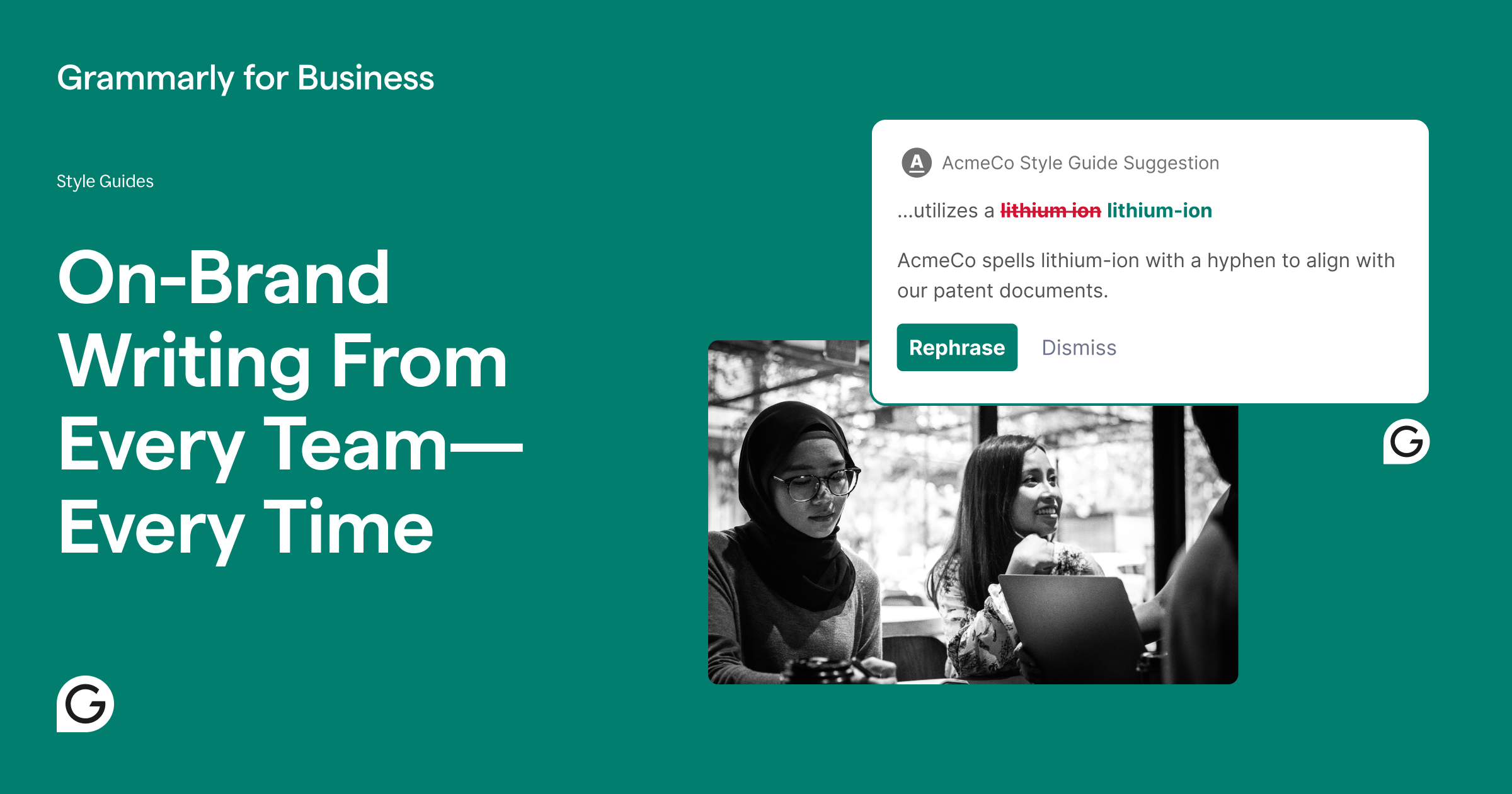 Create a Custom Style Guide | Grammarly Business